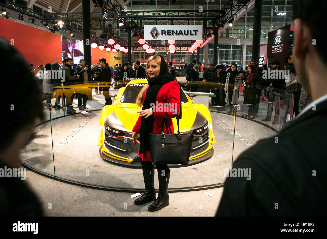 Tehran, Iran. 16th Feb, 2017. People visit Tehran Auto Show 2017 in ...