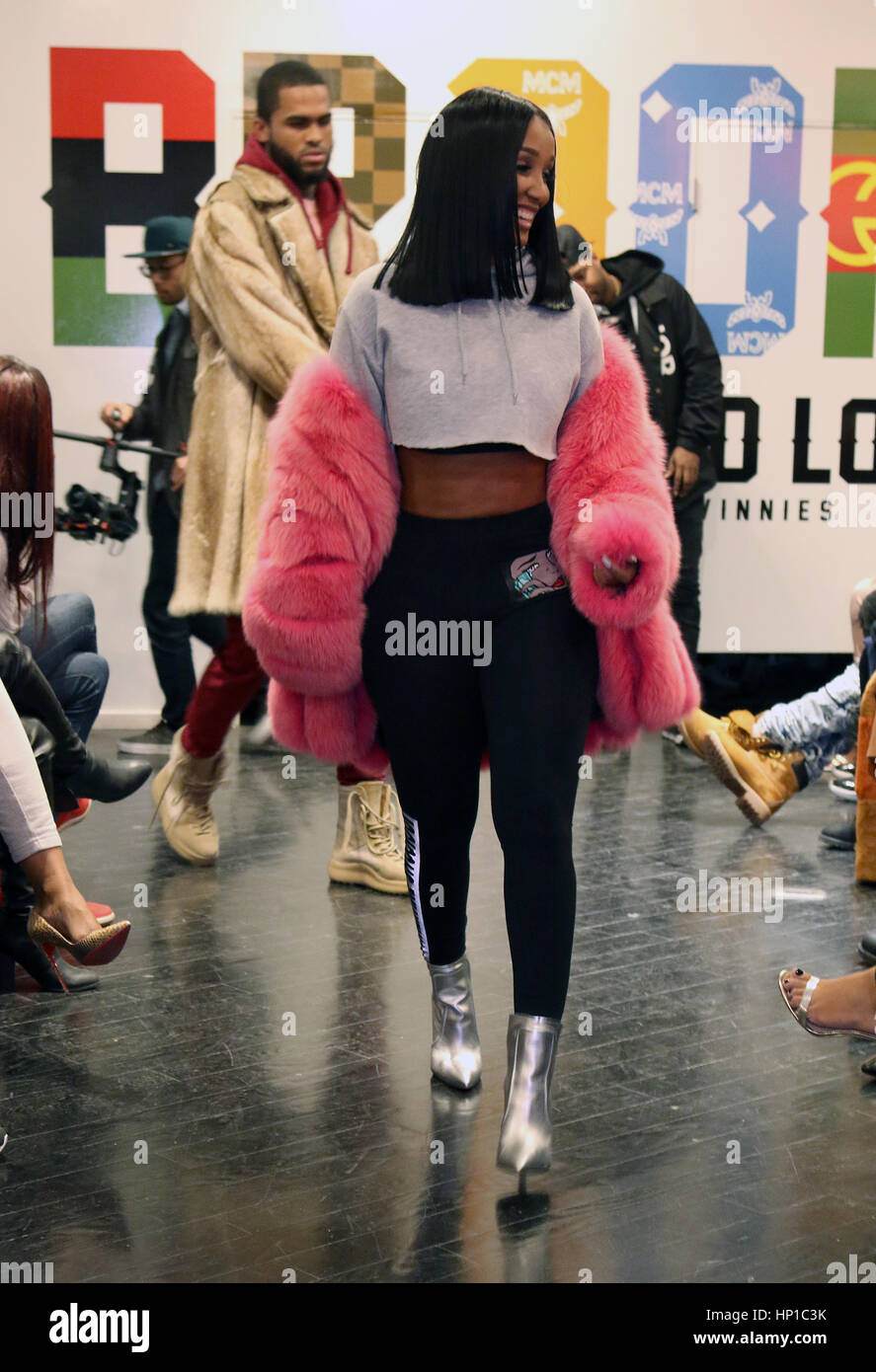 Brooklyn, NY, USA. 16th Feb, 2017. Bernice Burgos pictured at the ...