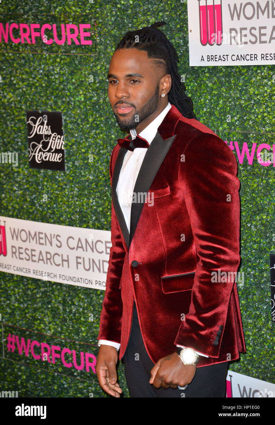 Los Angeles, California, USA. 16th February 2017. Singer Jason Derulo ...