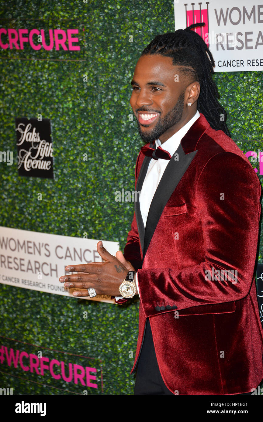 Los Angeles, California, USA. 16th February 2017. Singer Jason Derulo ...