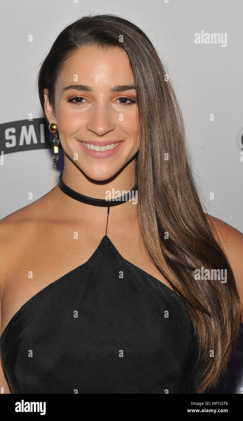 New York, USA. Aly Raisman attend Sports Illustrated Swimsuit 2017 NYC ...