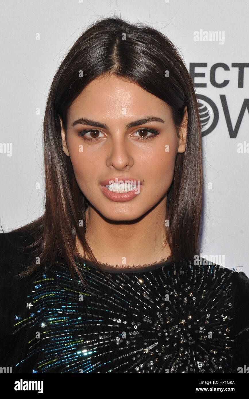 New York, USA. Bo Krsmanovic attend Sports Illustrated Swimsuit 2017 ...
