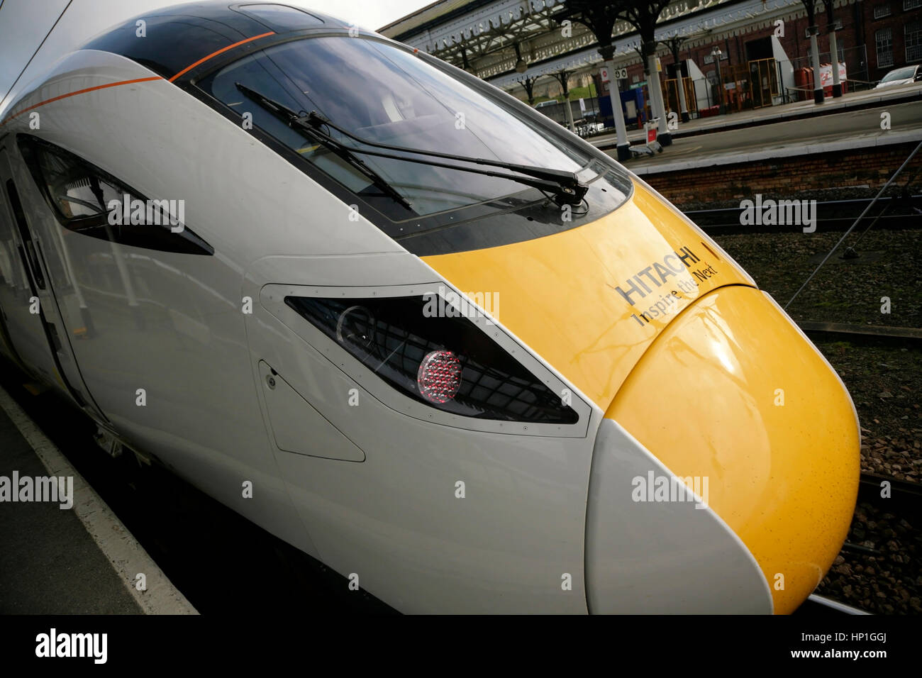 Futuristic azuma trains hi-res stock photography and images - Alamy