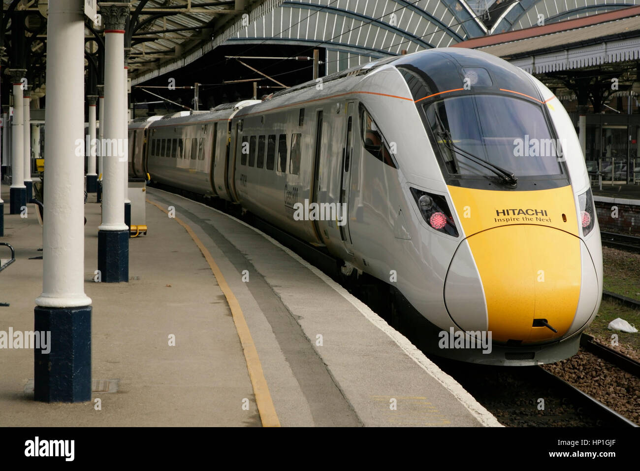 Hitachi trains durham hi-res stock photography and images - Alamy