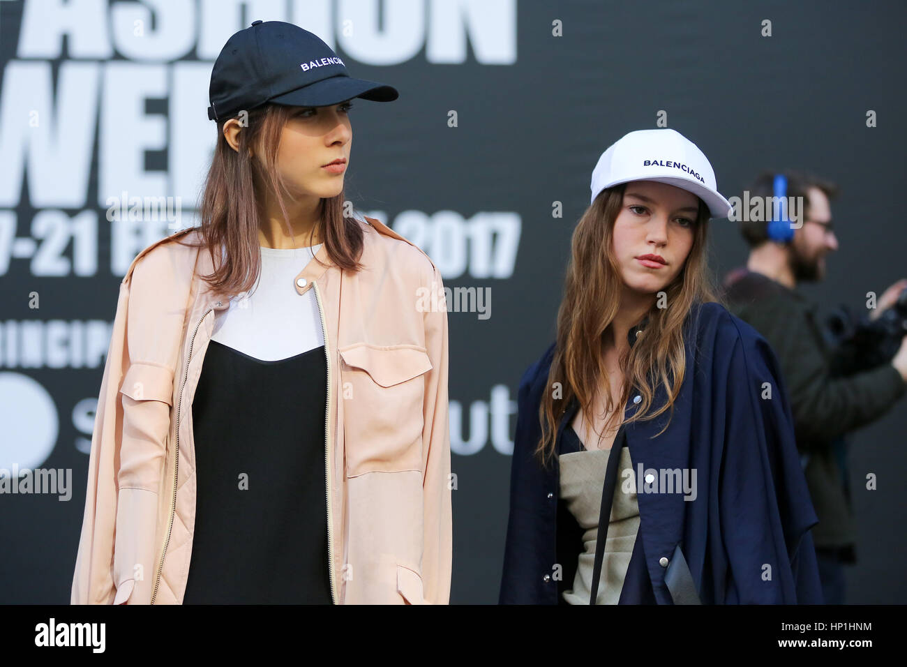 The Strand, London, UK. 17th Feb, 2017. Street Style on the day one of ...