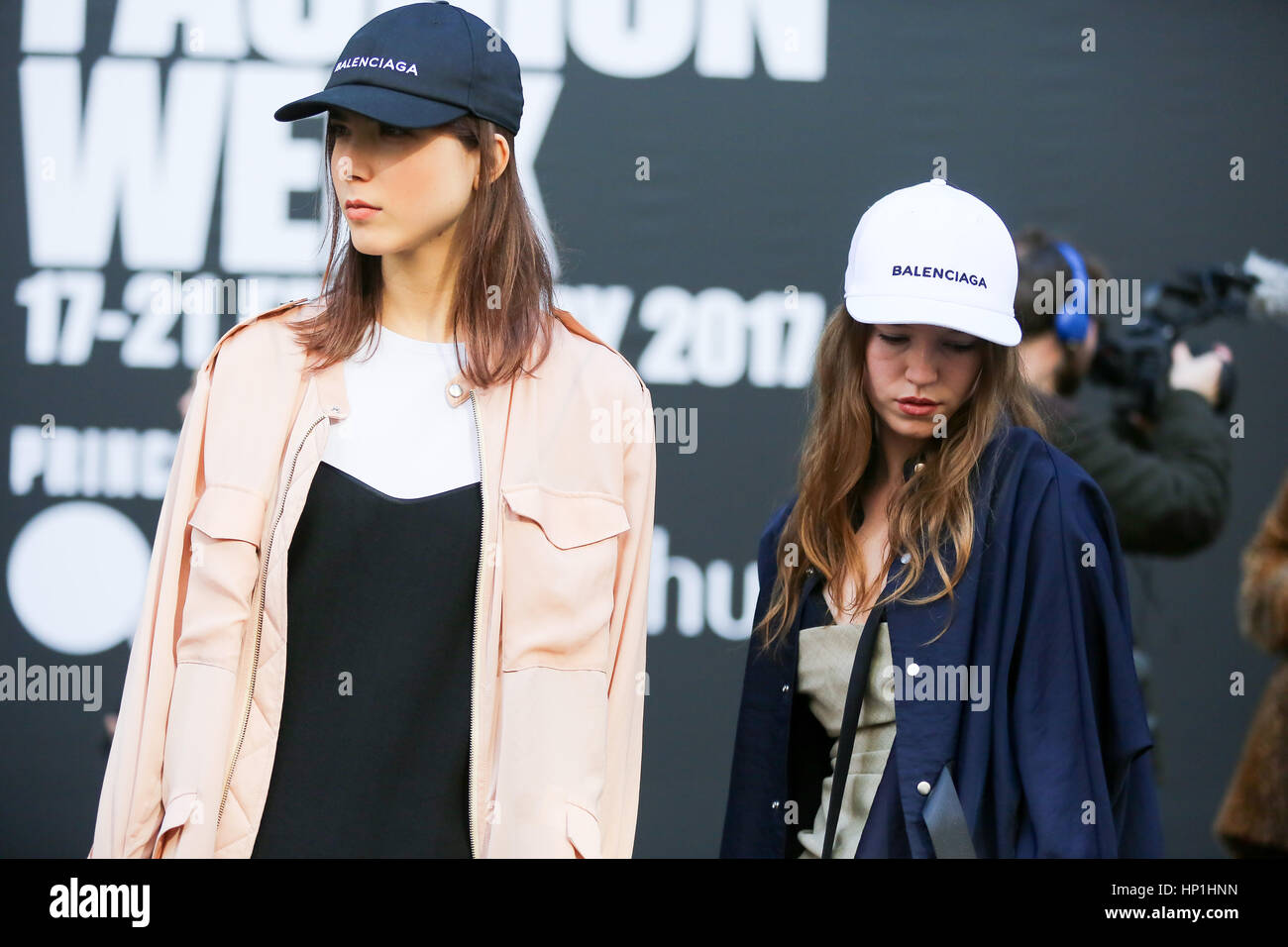 The Strand, London, UK. 17th Feb, 2017. Street Style on the day one of ...