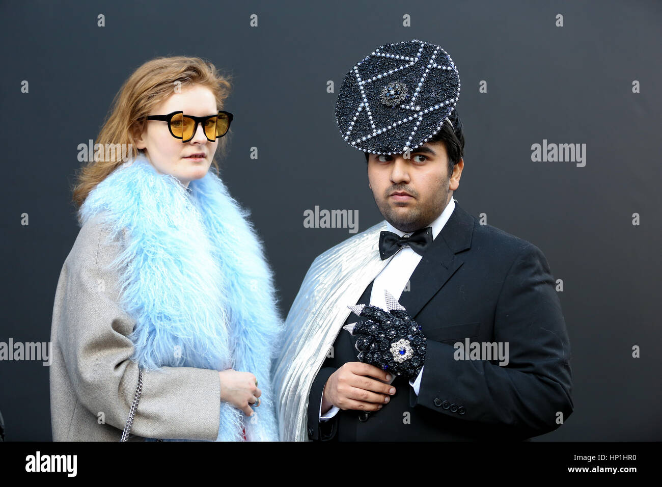 The Strand, London, UK. 17th Feb, 2017. Street Style on the day one of ...