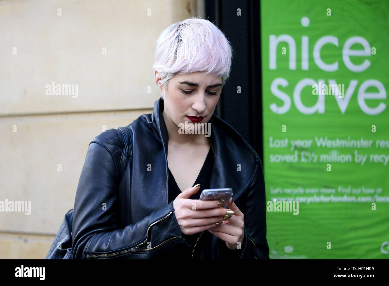 The Strand, London, UK. 17th Feb, 2017. Street Style on the day one of ...