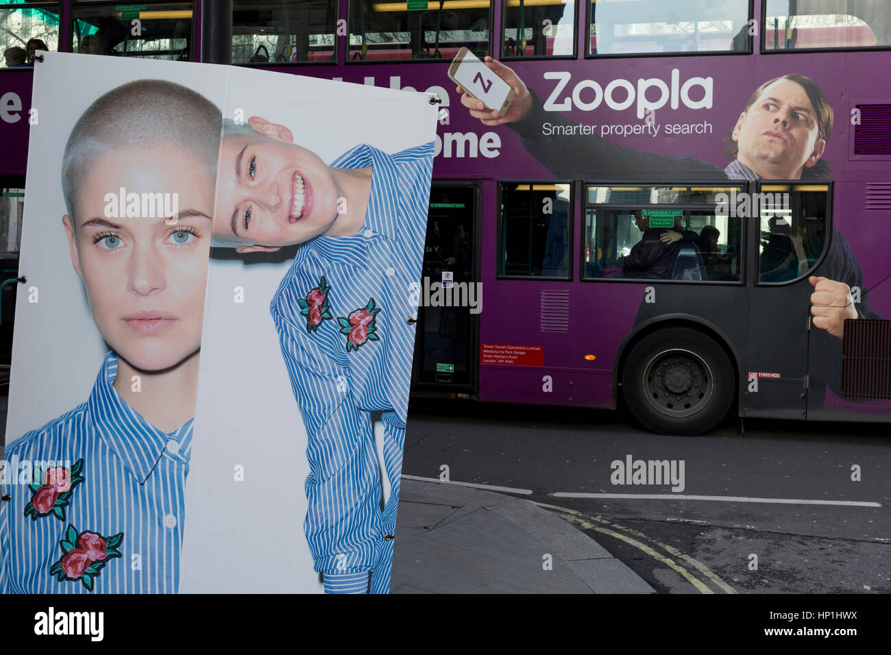 Zoopla property advertisement hi-res stock photography and images - Alamy