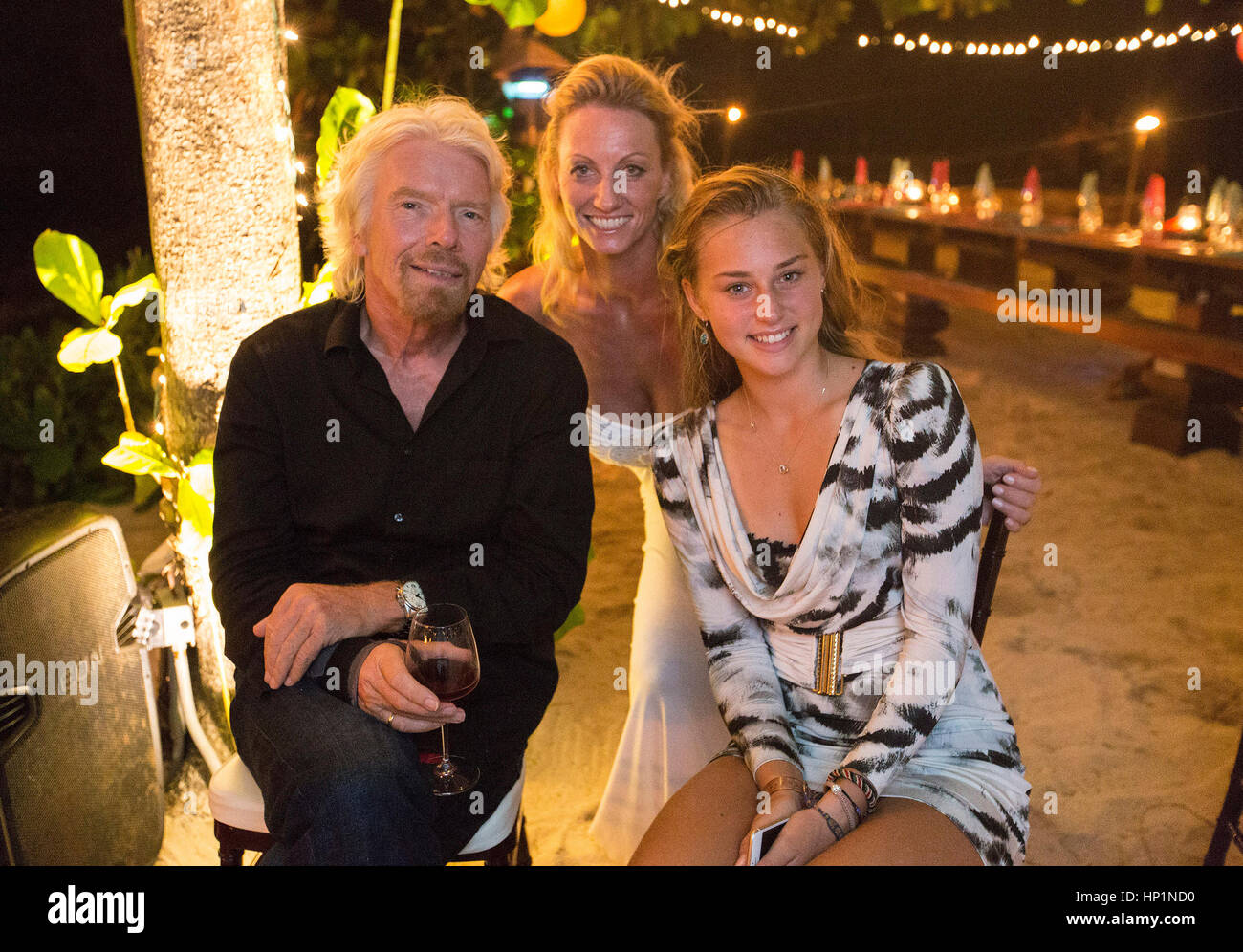 Richard branson island hi-res stock photography and images - Alamy