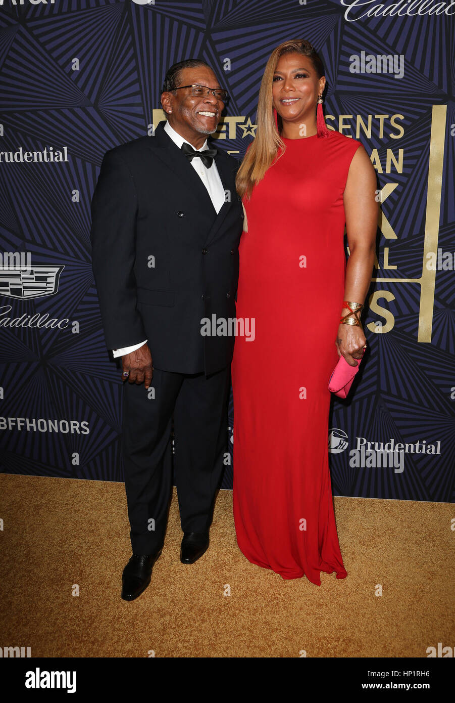 Beverly Hills, CA. 17th Feb, 2017. Lancelot Owens, Sr., Queen Latifah ...