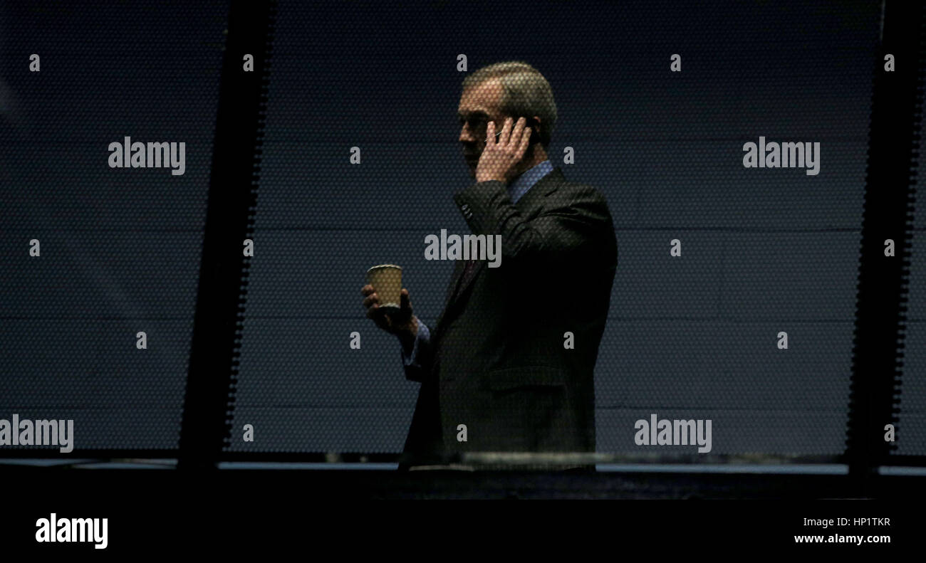 Former leader Nigel Farage makes a phone call while attending the Ukip ...