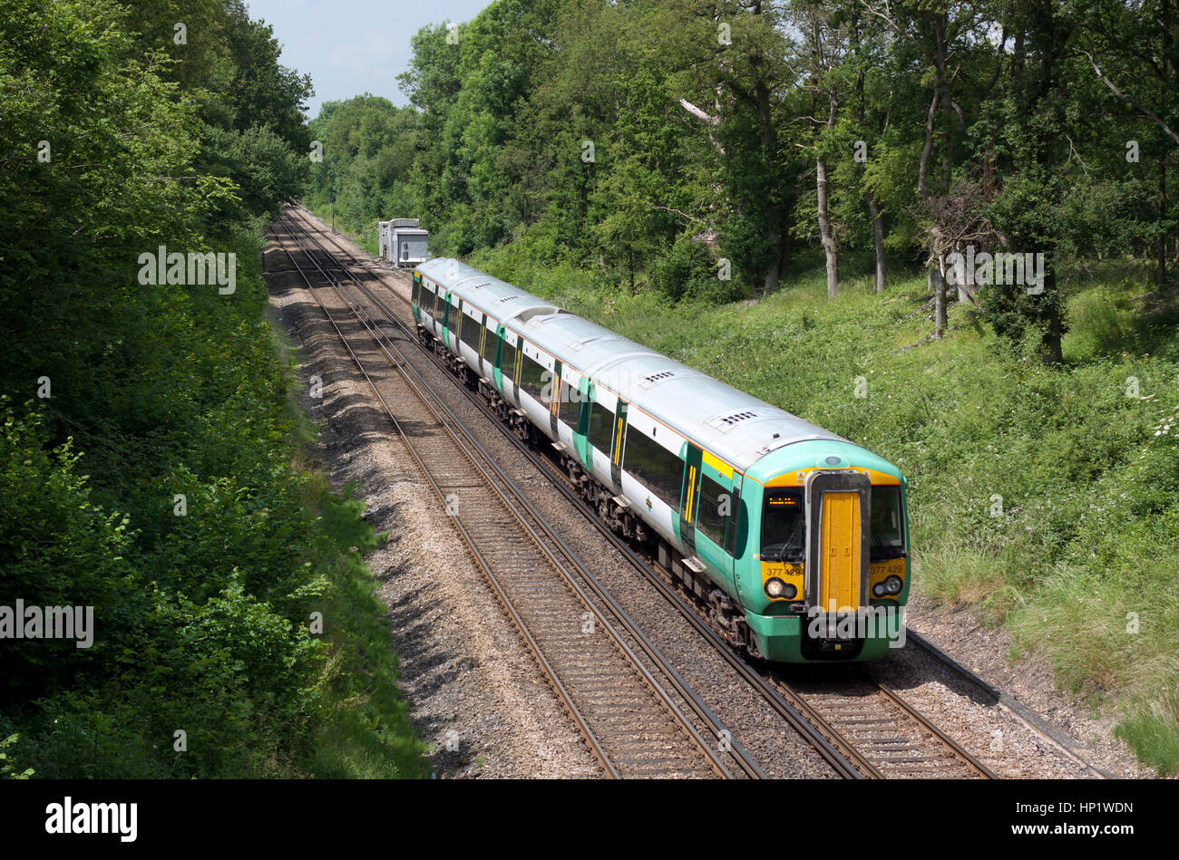Class 377 train hi-res stock photography and images - Alamy