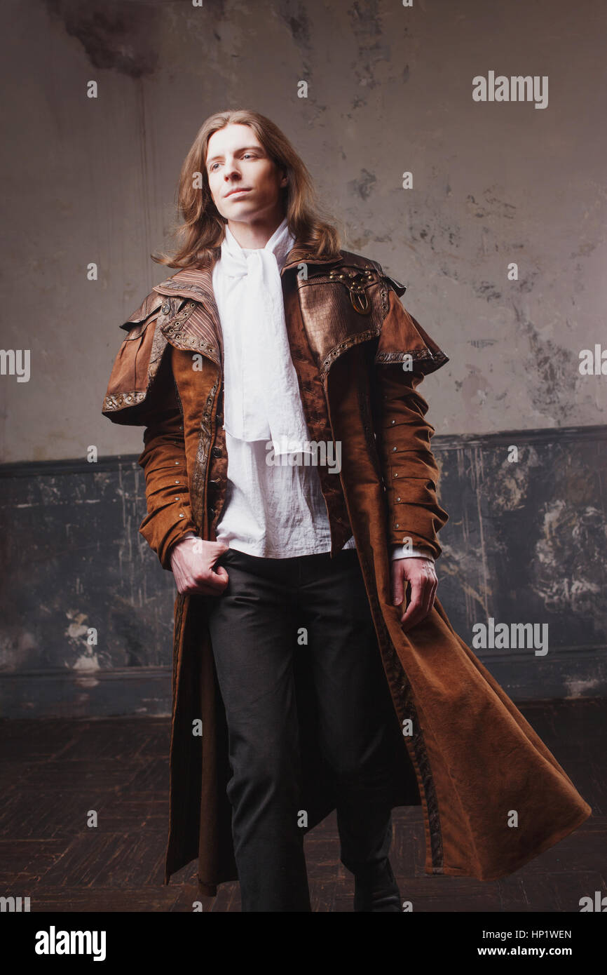 Victorian man cloak hi-res stock photography and images - Alamy