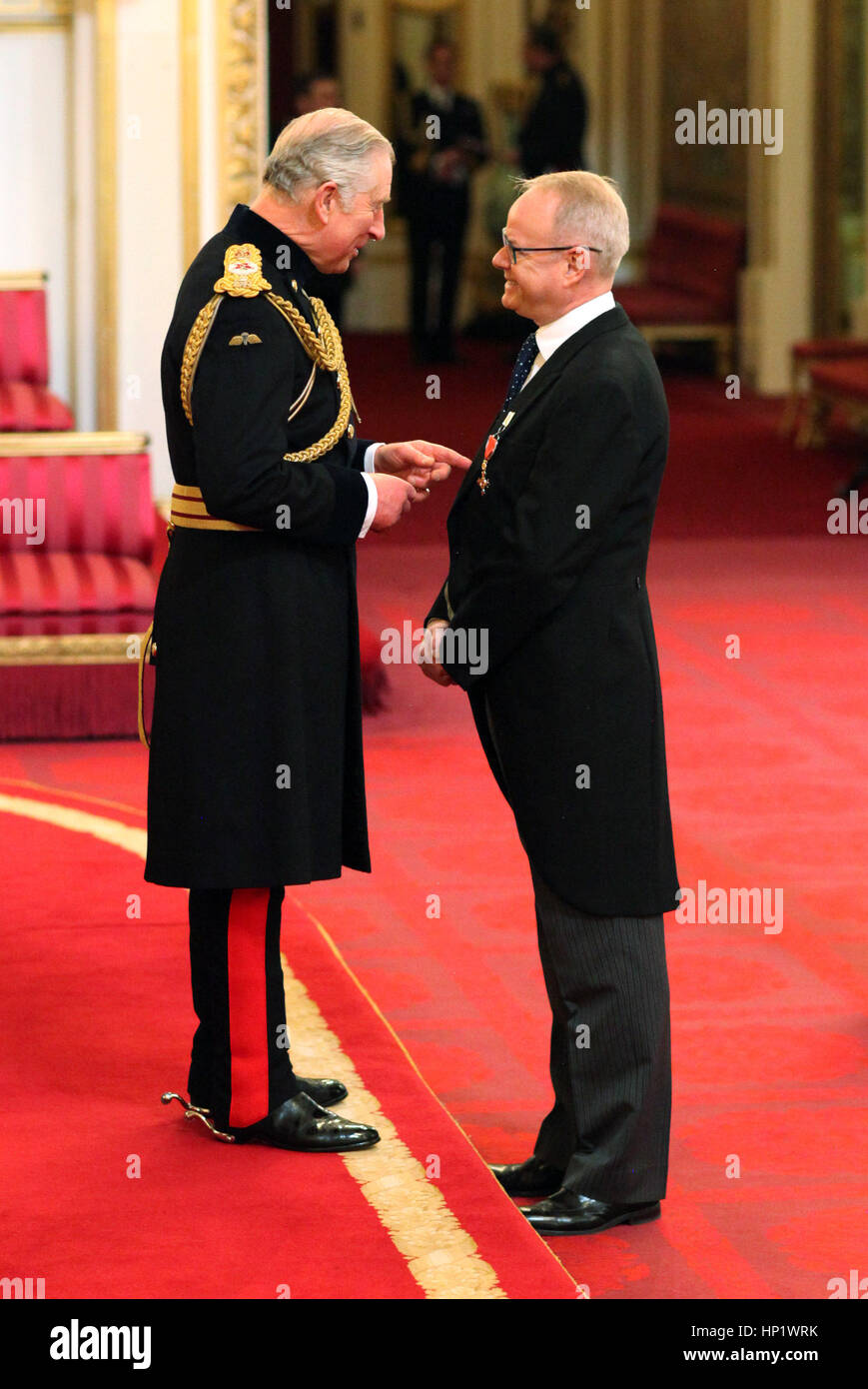 Mark England from Guildford is made an OBE (Officer of the Order of the ...