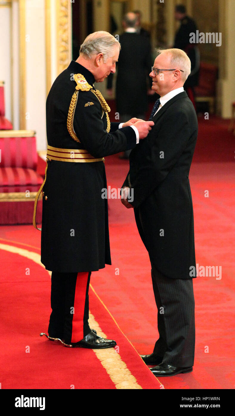 Mark England from Guildford is made an OBE (Officer of the Order of the ...