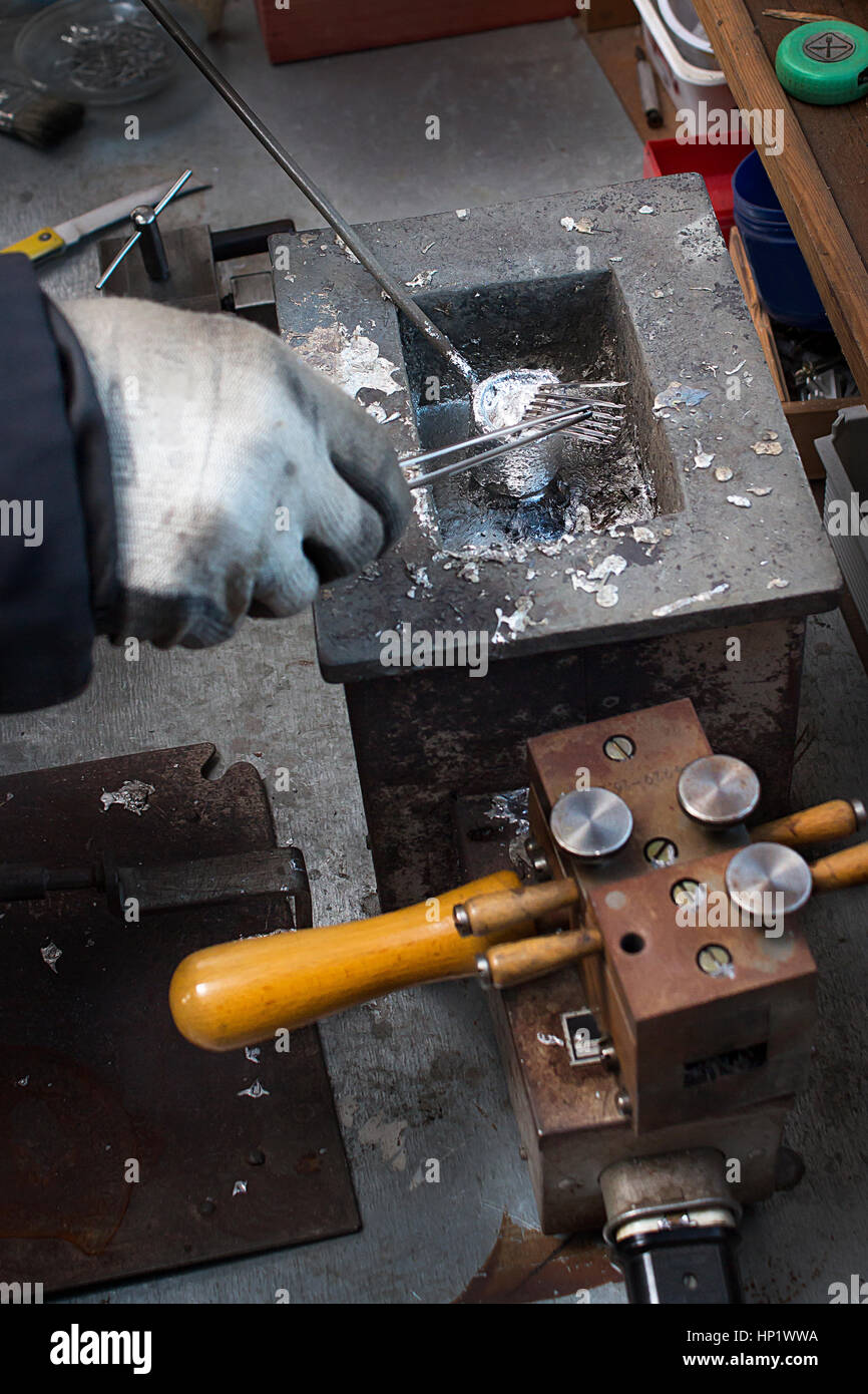 Alloy smelting furnace hi-res stock photography and images - Alamy