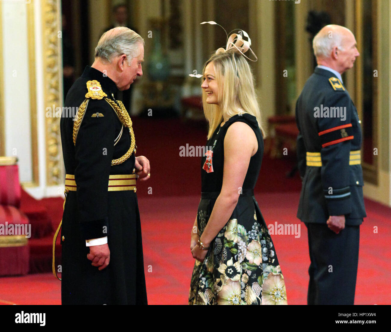 Hannah Russell from Chertsey is made an MBE (Member of the Order of the ...