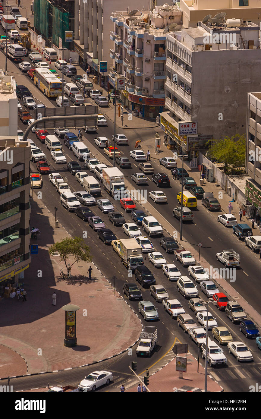 Dubai traffic jam hi-res stock photography and images - Alamy