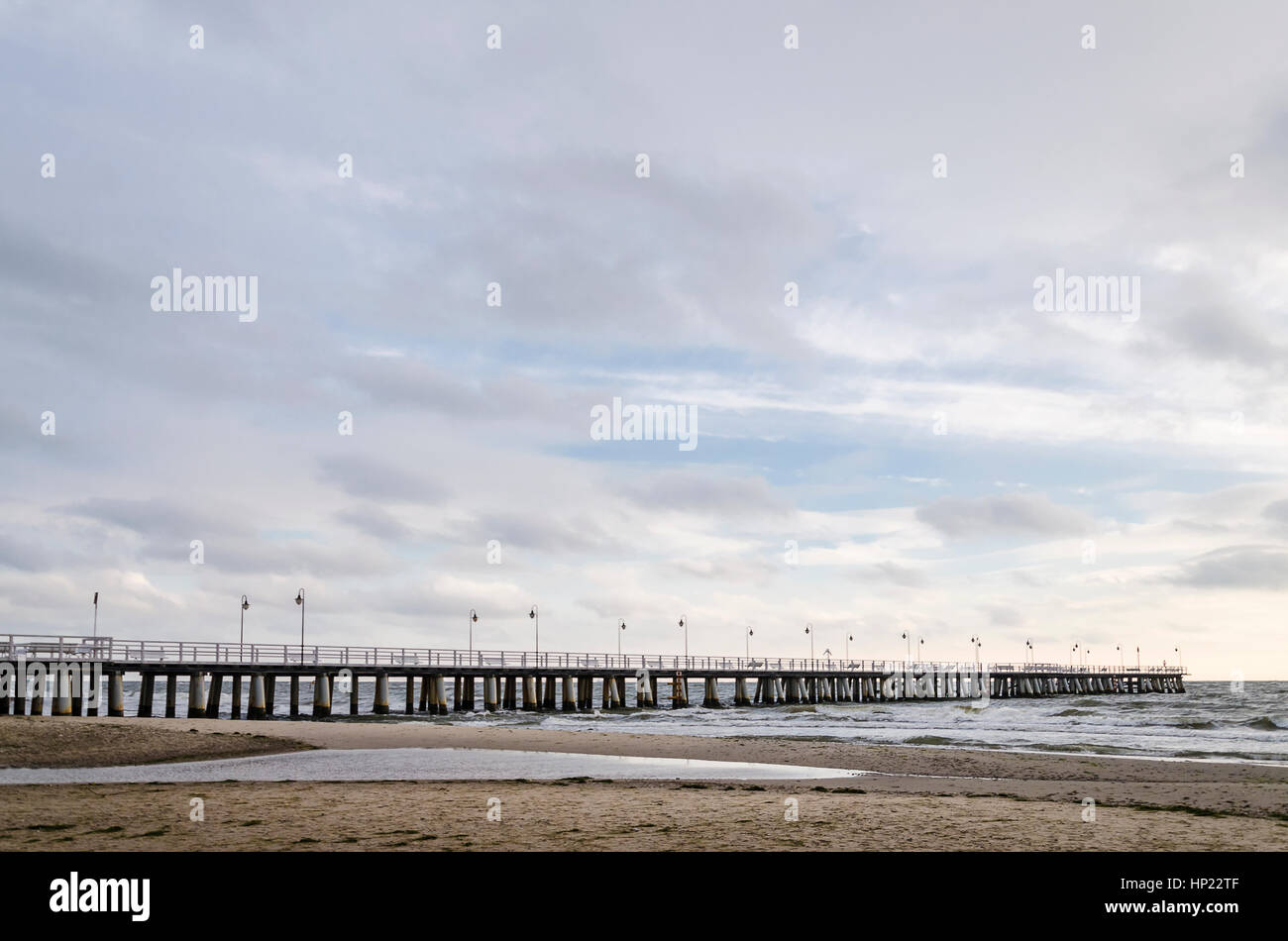 Orlowo pier hi-res stock photography and images - Alamy