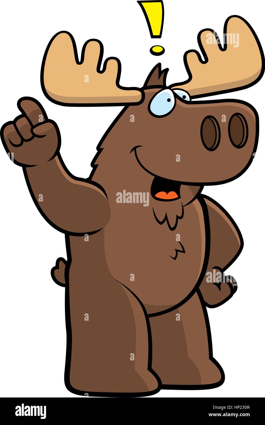 Talking moose Stock Vector Images - Alamy