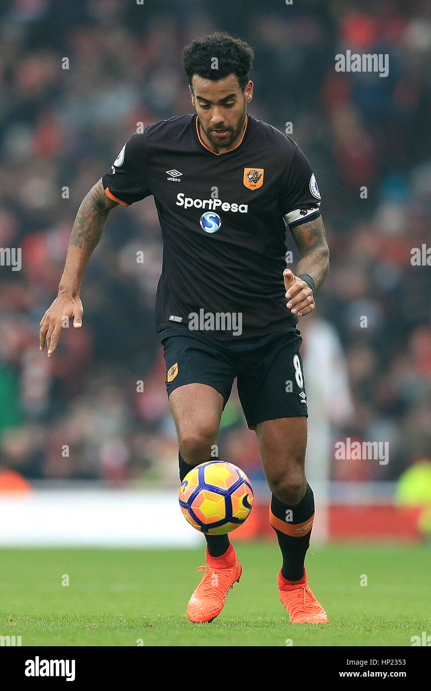 Tom Huddlestone, Hull City Stock Photo - Alamy