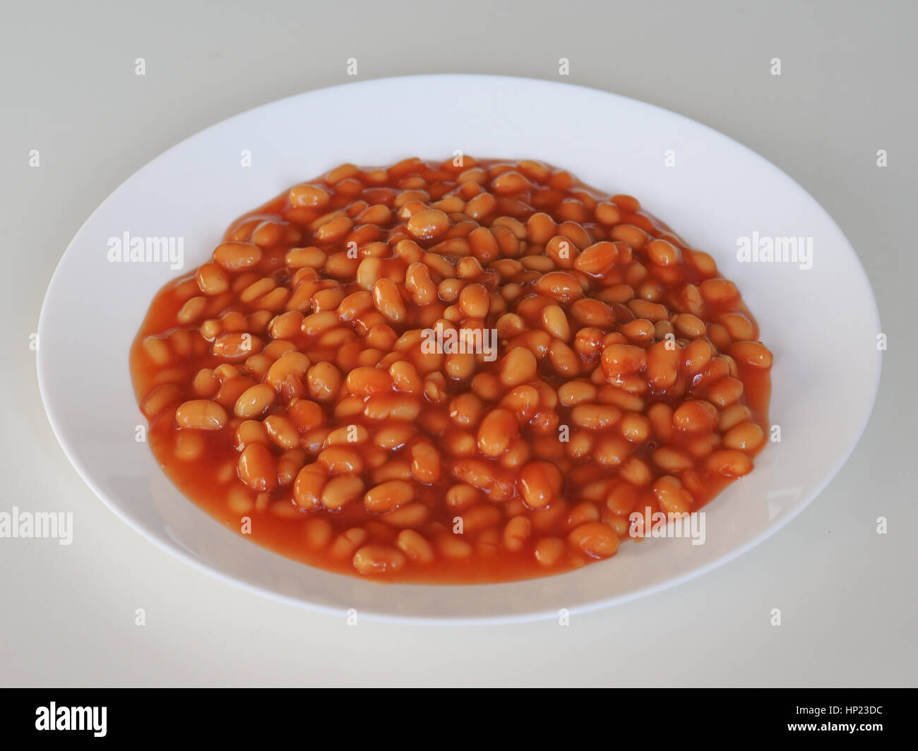 baked beans food in a tomato sauce Stock Photo - Alamy