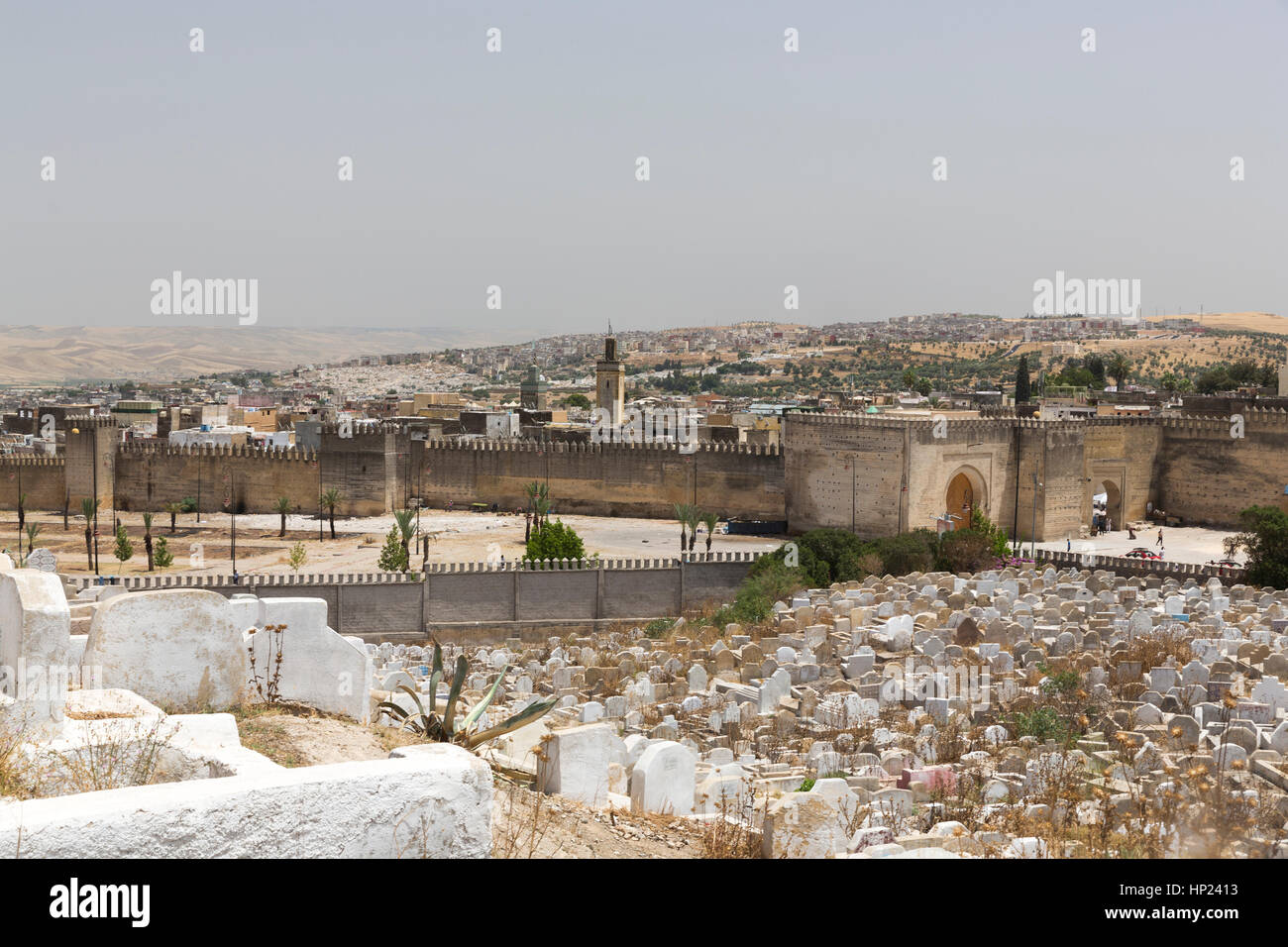 The jewish cemetery in Fes, Morocco Stock Photo - Alamy