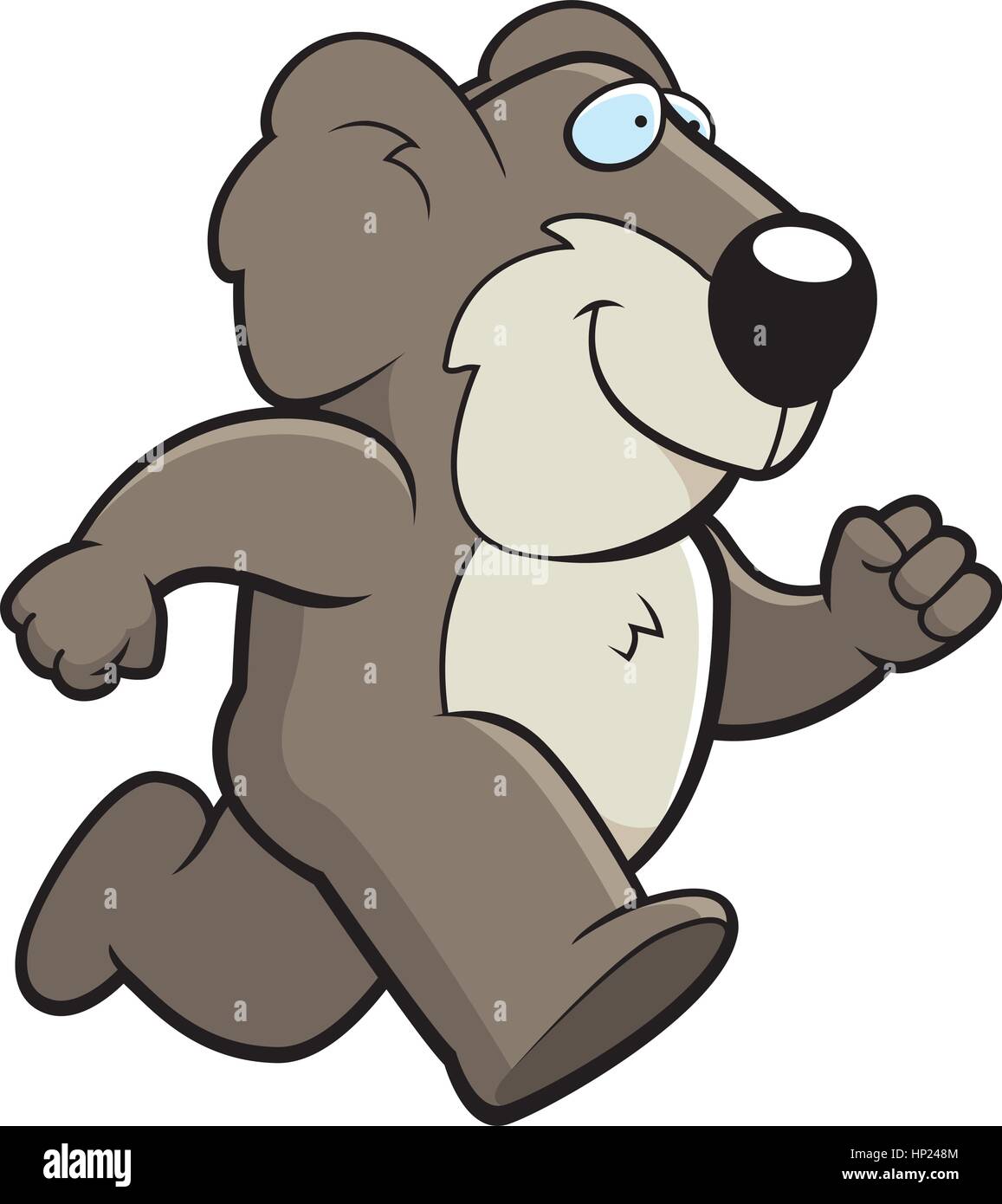 A happy cartoon koala running and smiling Stock Vector Image & Art - Alamy