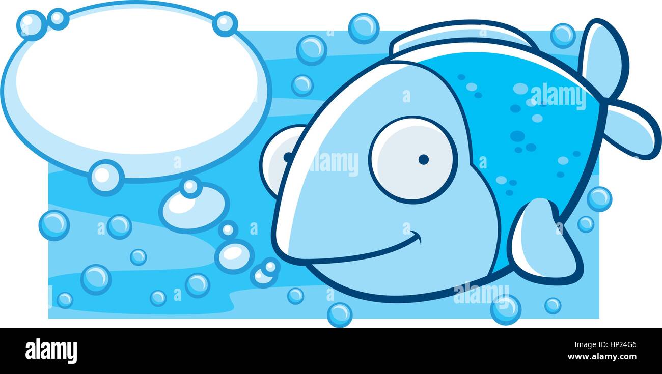 A happy cartoon fish talking and smiling Stock Vector Image & Art - Alamy