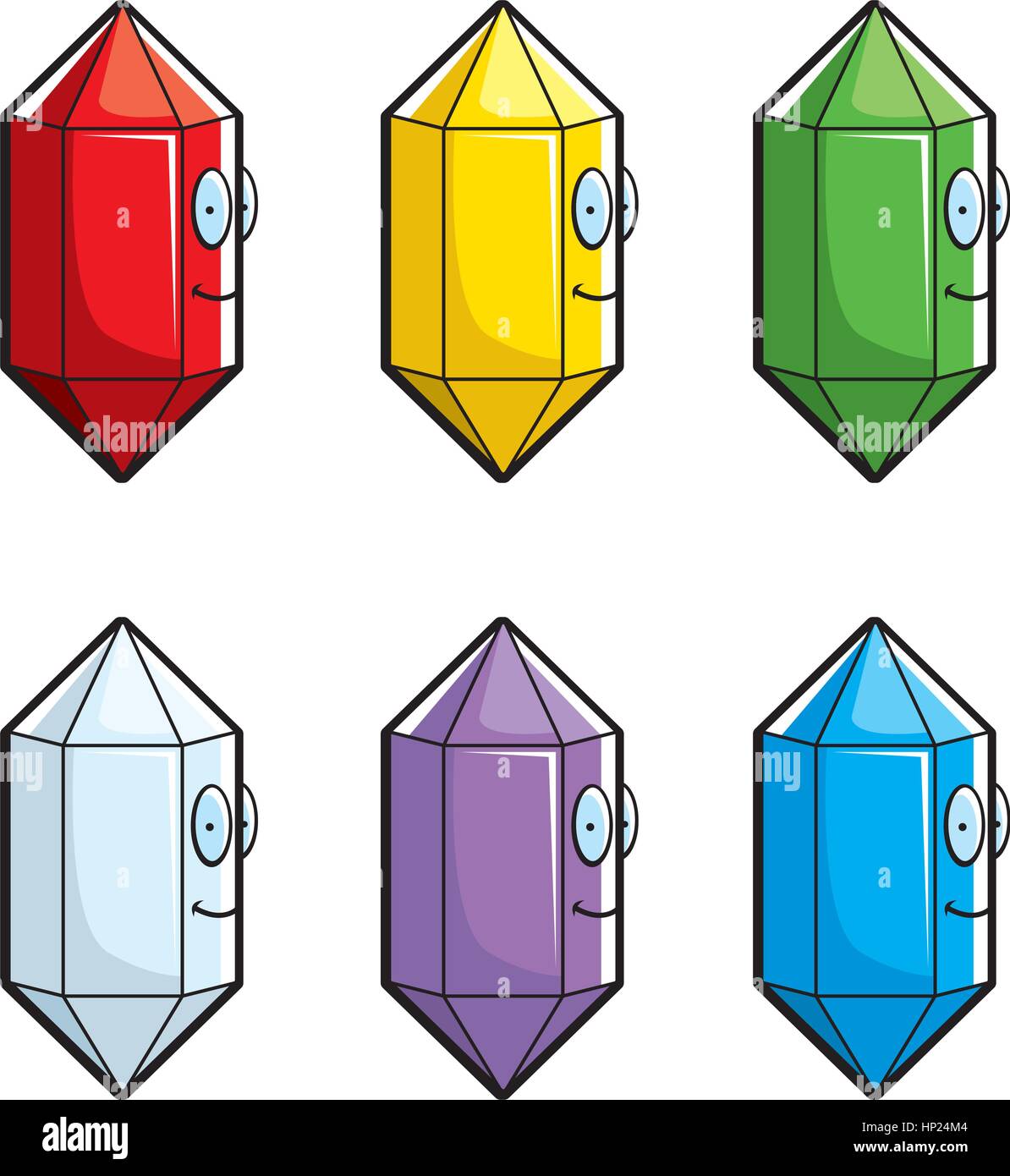 Gem variety Stock Vector Images - Alamy