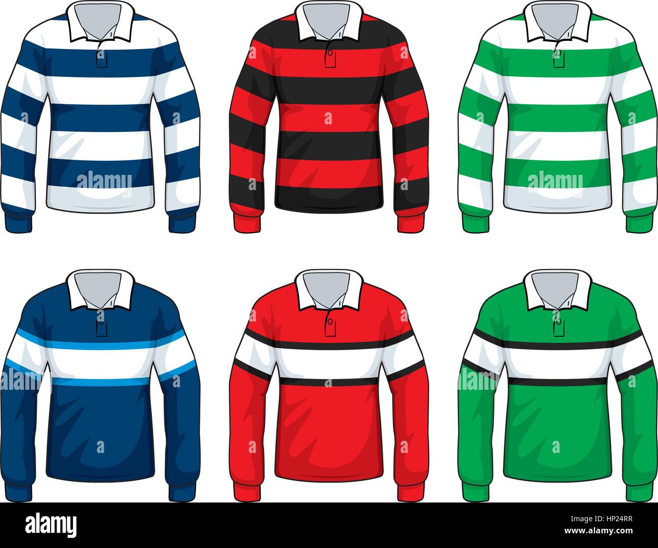 Red rugby shirts hi-res stock photography and images - Alamy
