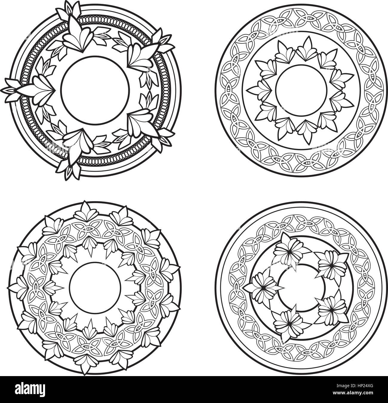 Circle designs hi-res stock photography and images - Alamy