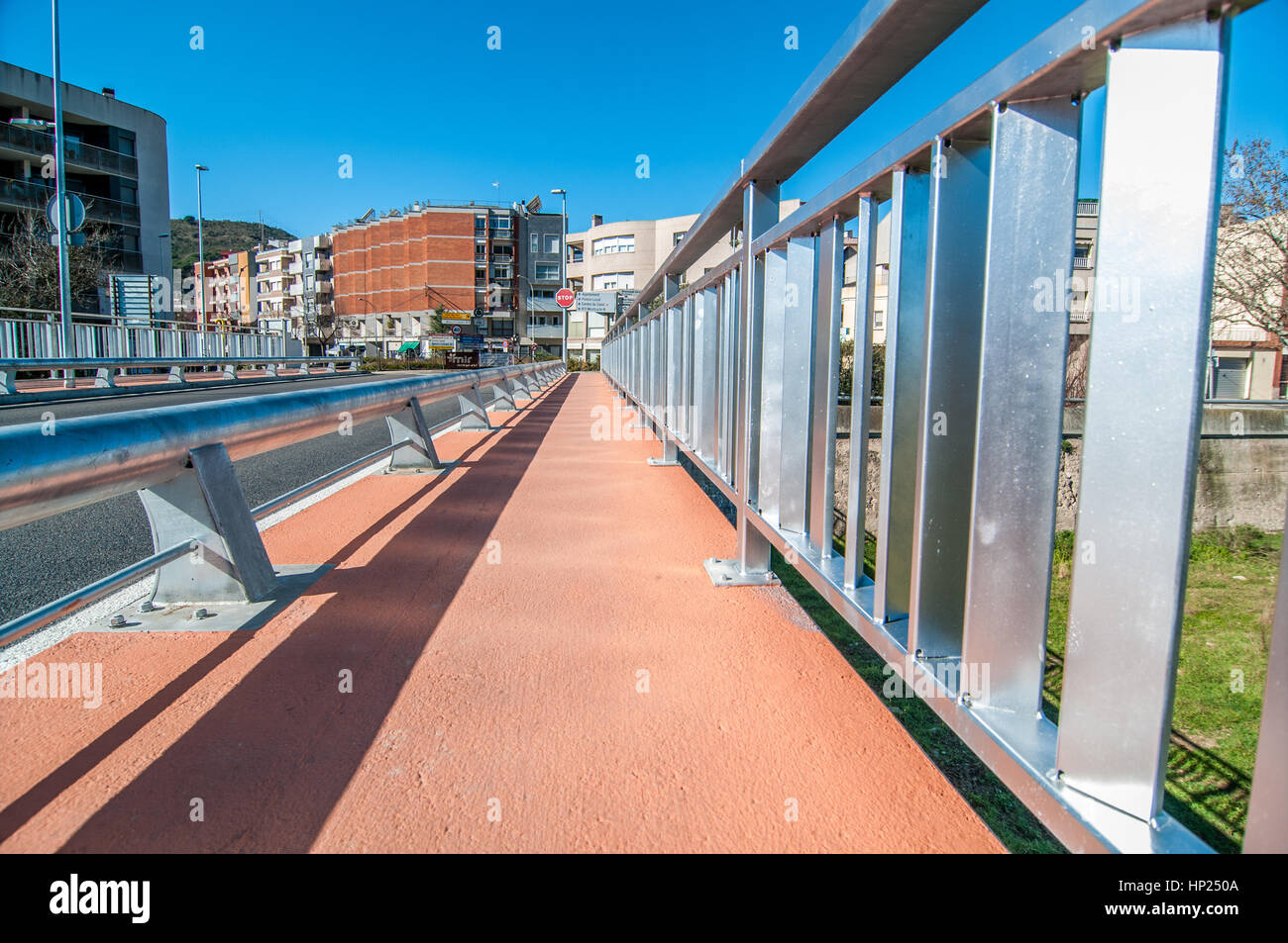 Bridge over the river besos hi-res stock photography and images - Alamy