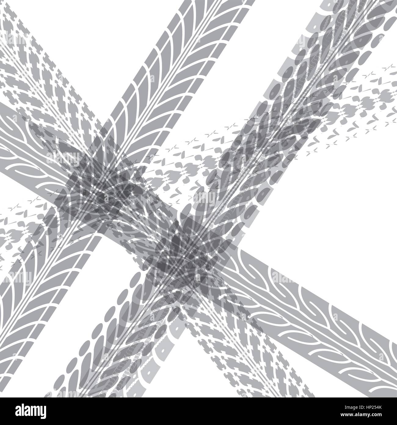 Tire Tracks Vector High Resolution Stock Photography and Images - Alamy