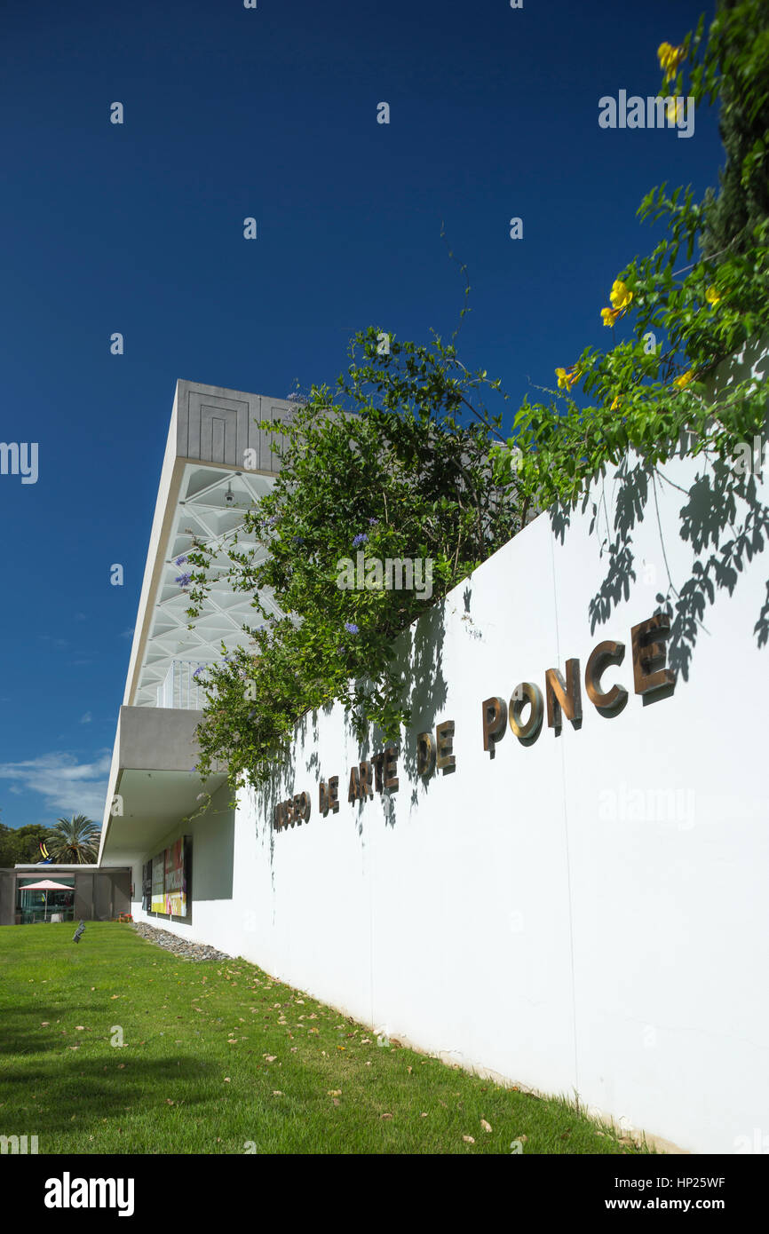 MUSEO DE ARTE DE PONCE (©EDWARD DURREL STONE 1965) AVENIDA LAS AMERICAS PONCE PUERTO RICO Stock ...