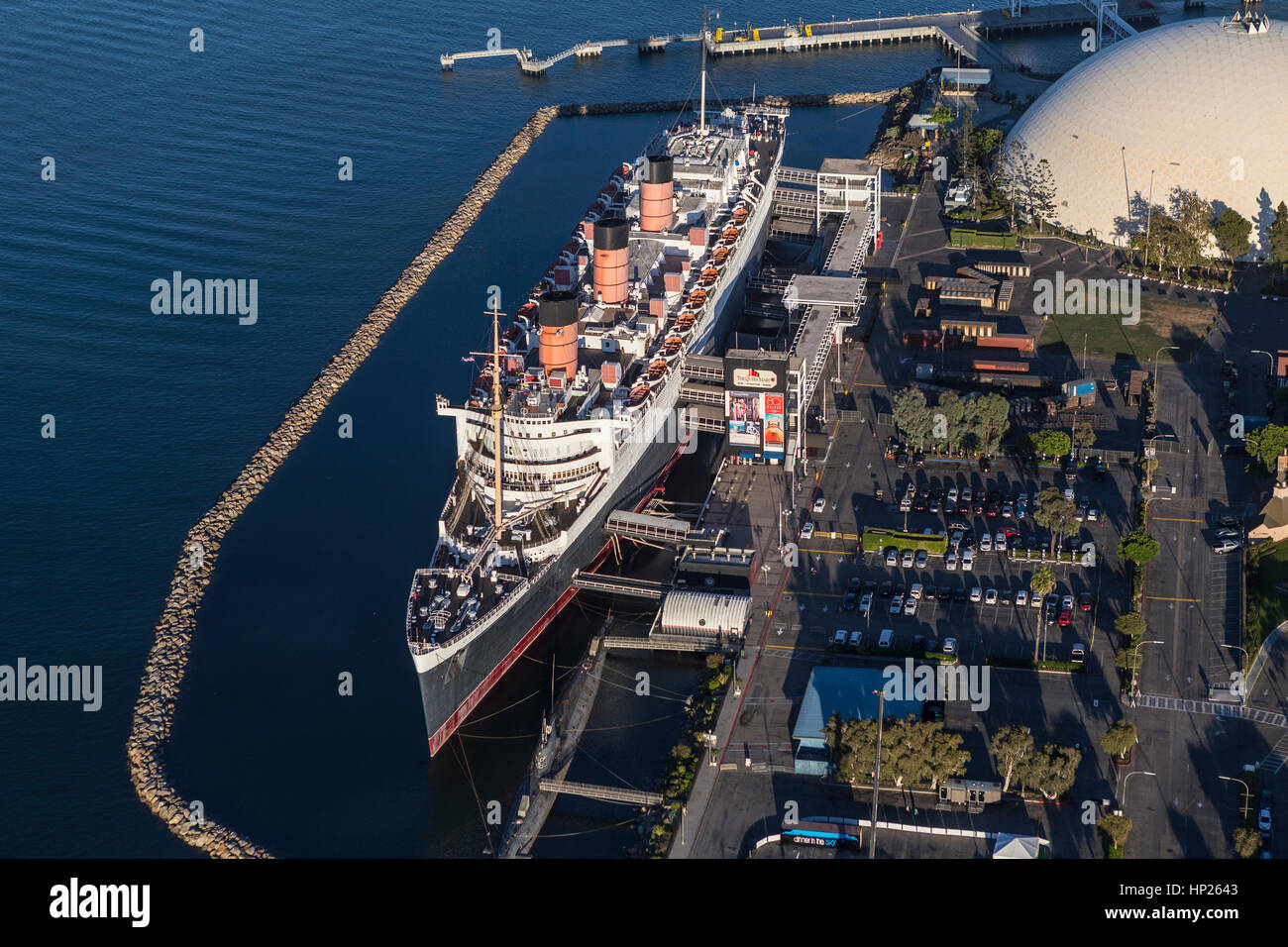 Queen mary los angeles hi-res stock photography and images - Alamy