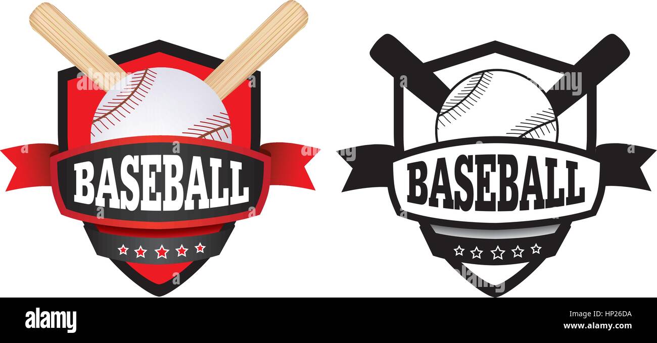 shield or logo badge to represent a sports club as a vector Stock ...