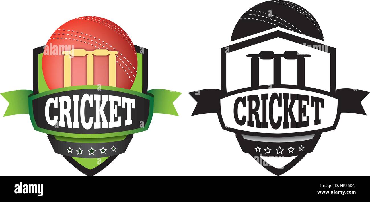 shield or logo badge to represent a sports club as a vector Stock ...