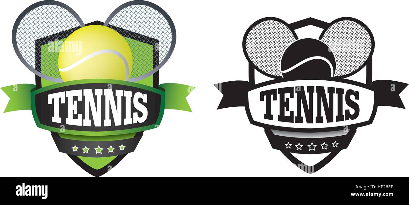 shield or logo badge to represent a sports club as a vector Stock ...