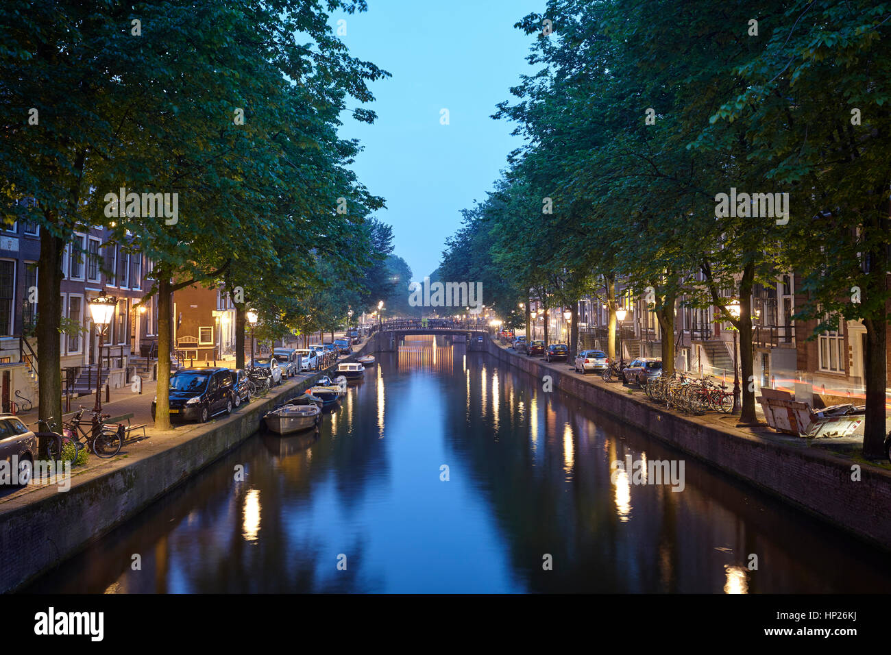 Traditional canals in Amsterdam, Netherlands Stock Photo - Alamy
