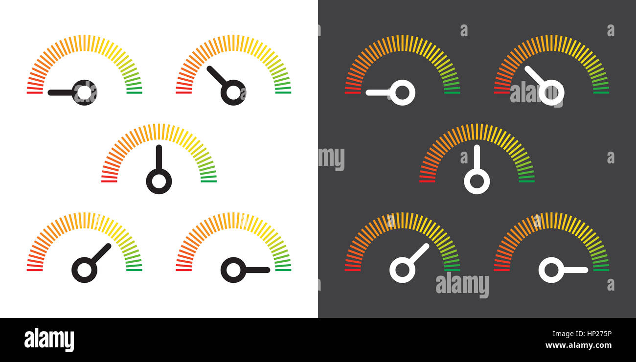 Meter signs infographic gauge element hi-res stock photography and ...