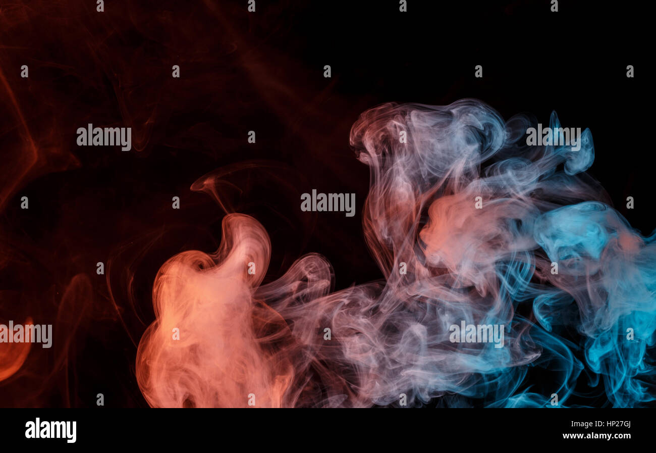 Abstract smoke Weipa. Personal vaporizers fragrant steam. The concept ...