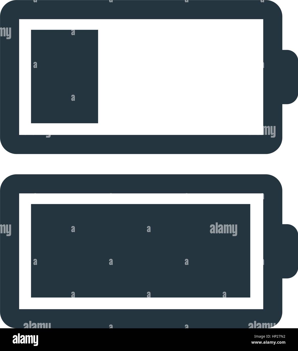 Battery Icon Set Design. Eps 8 supported Stock Vector Image & Art - Alamy