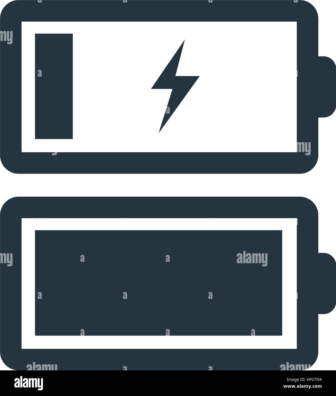 Battery Icon Set Design. Eps 8 supported Stock Vector Image & Art - Alamy