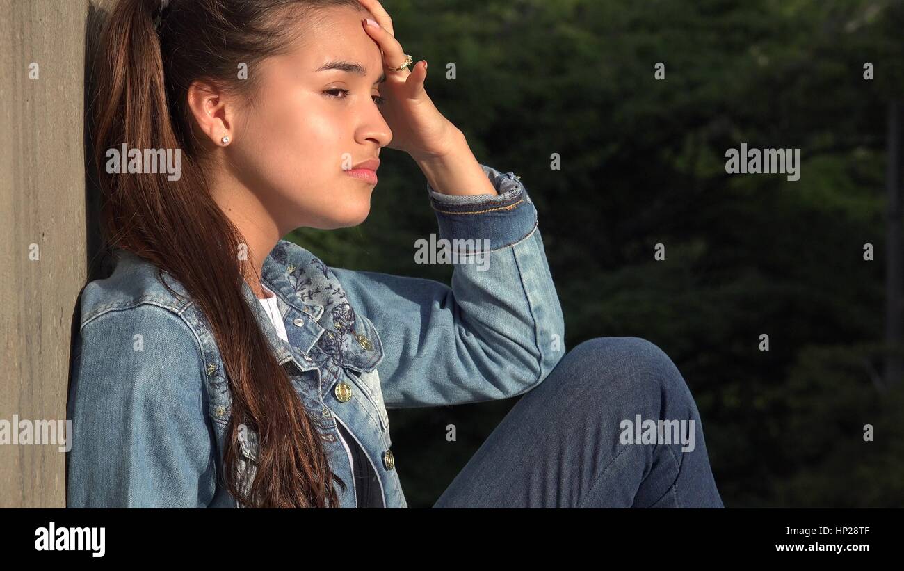 Angry Stressed And Distraught Female Stock Photo - Alamy