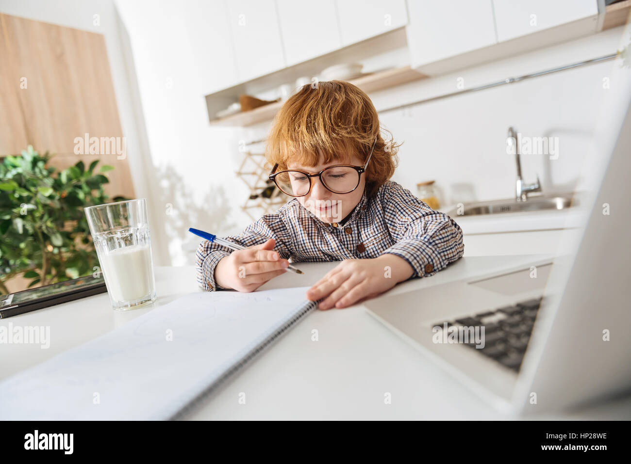 Studying in the morning hi-res stock photography and images - Alamy