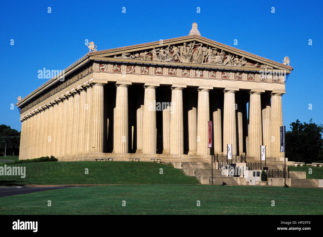 The Parthenon at Centennial Park Stock Photo - Alamy
