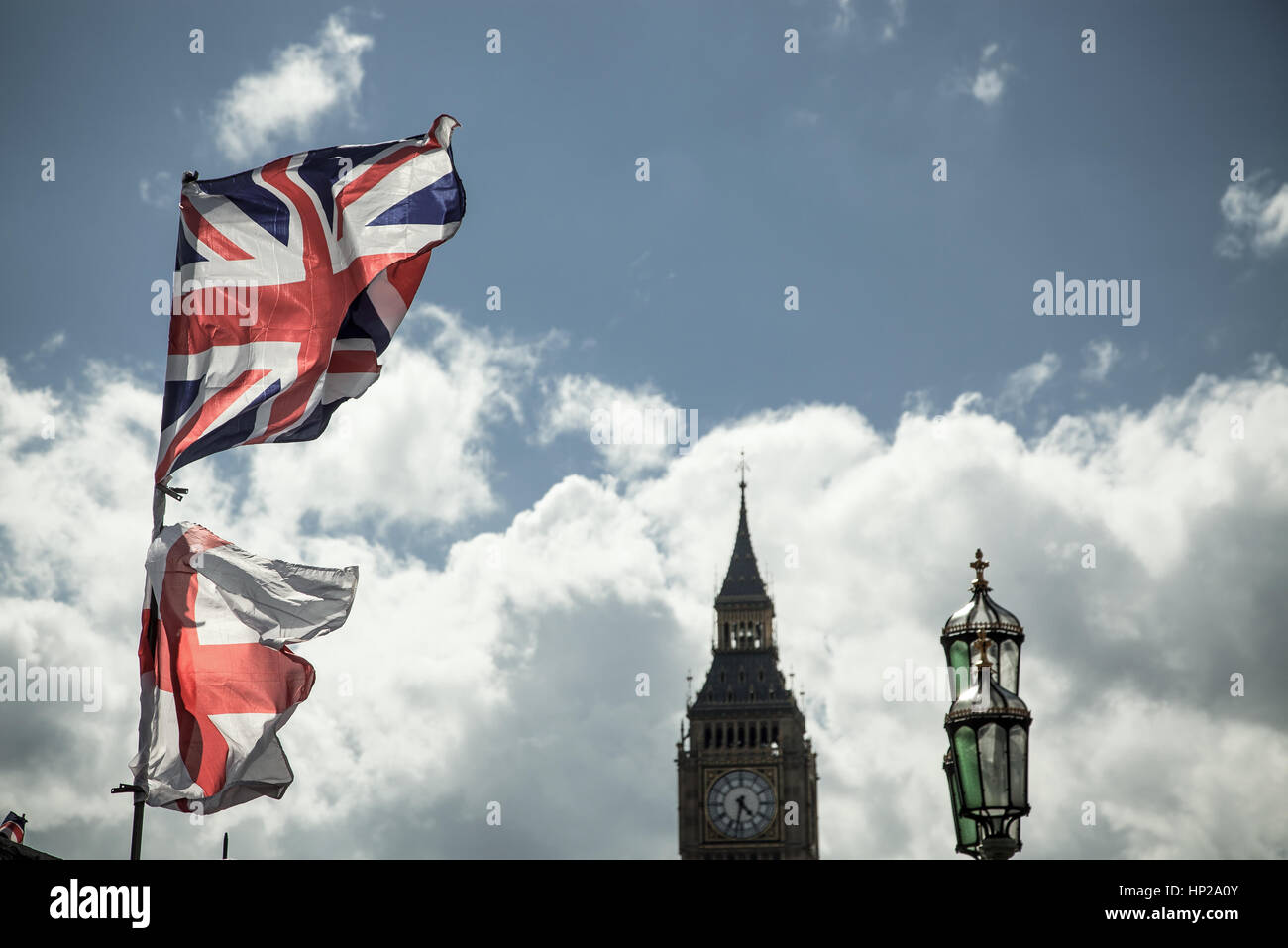 Union Jack Flag Blowing In High Resolution Stock Photography and Images ...