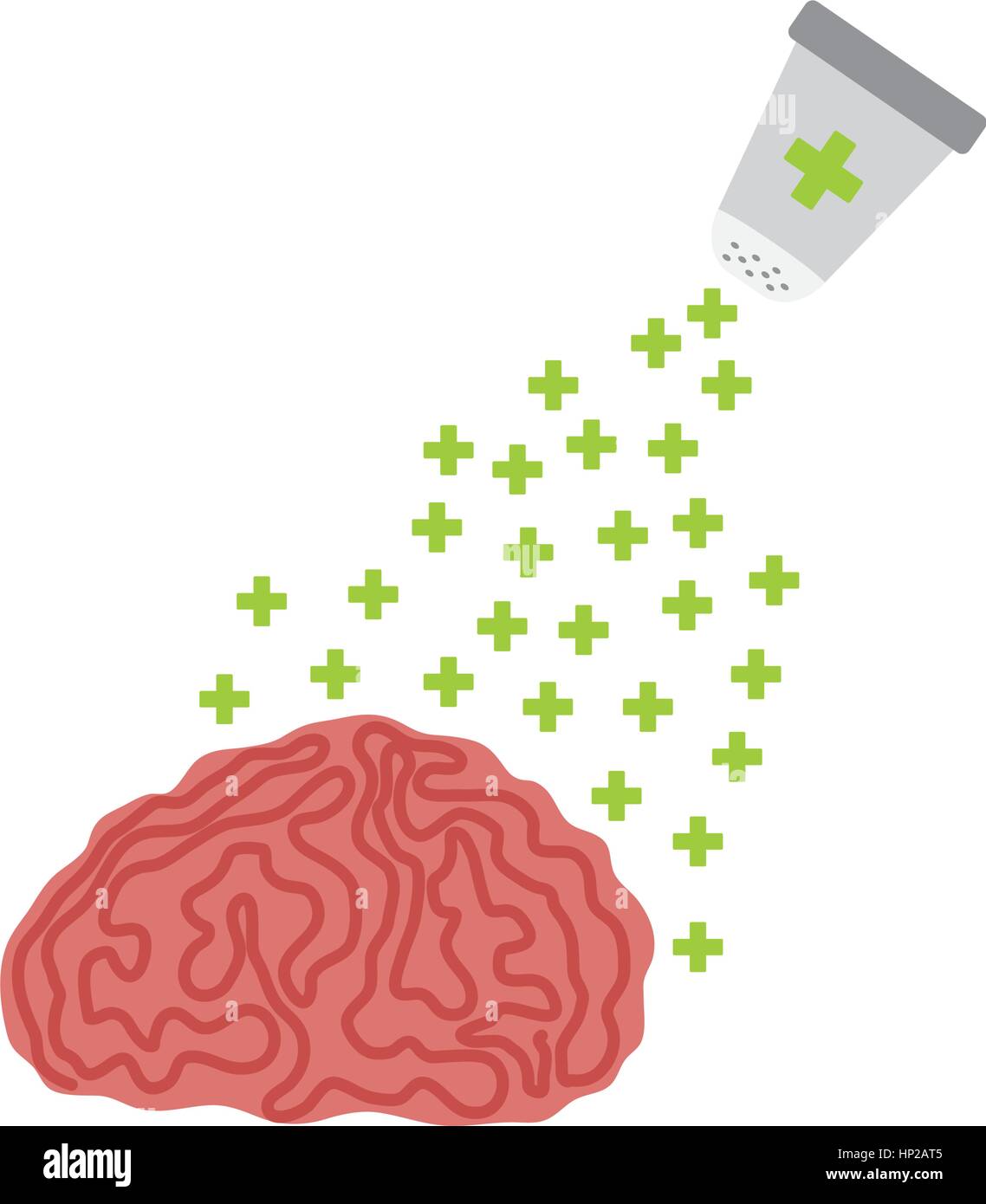 Human brain intelligence icon vector illustration graphic design Stock ...